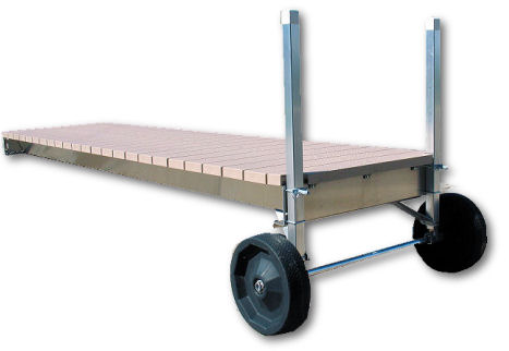 Easy Install Roll-In & Post Sectional Docks | V-Dock