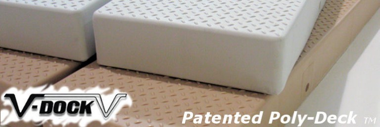 V-Dock Patented Poly Deck - Floating Dock Parts for Sale | V-Dock
