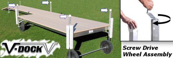 Roll in Boat Dock Parts & Accessories for Sale | V-Dock