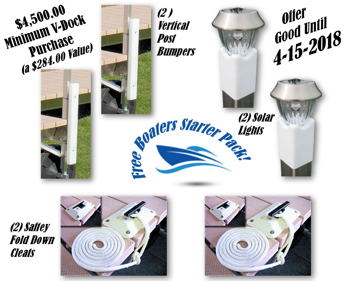 Aluminium Boat Dock Specials and Sales | V-Docks
