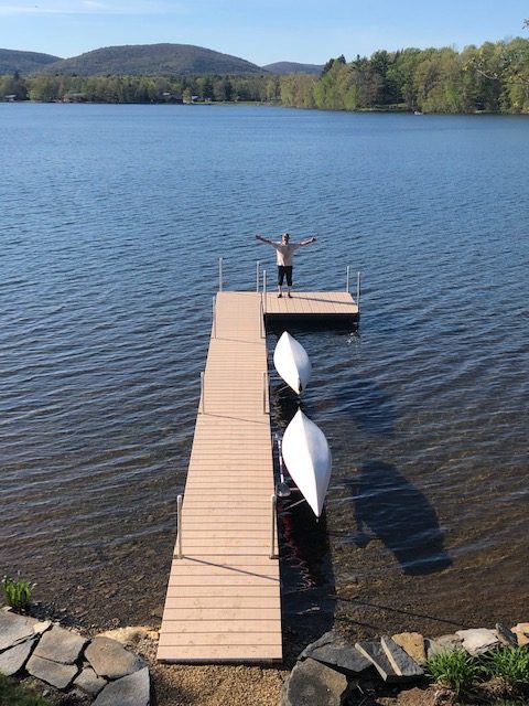 16' Sections | Roll in Float Boat Slip Configurations | V-Dock